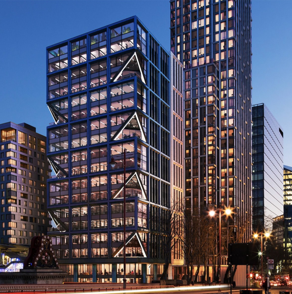 Planning approval for Bankside Yards Building 1 - Core Five