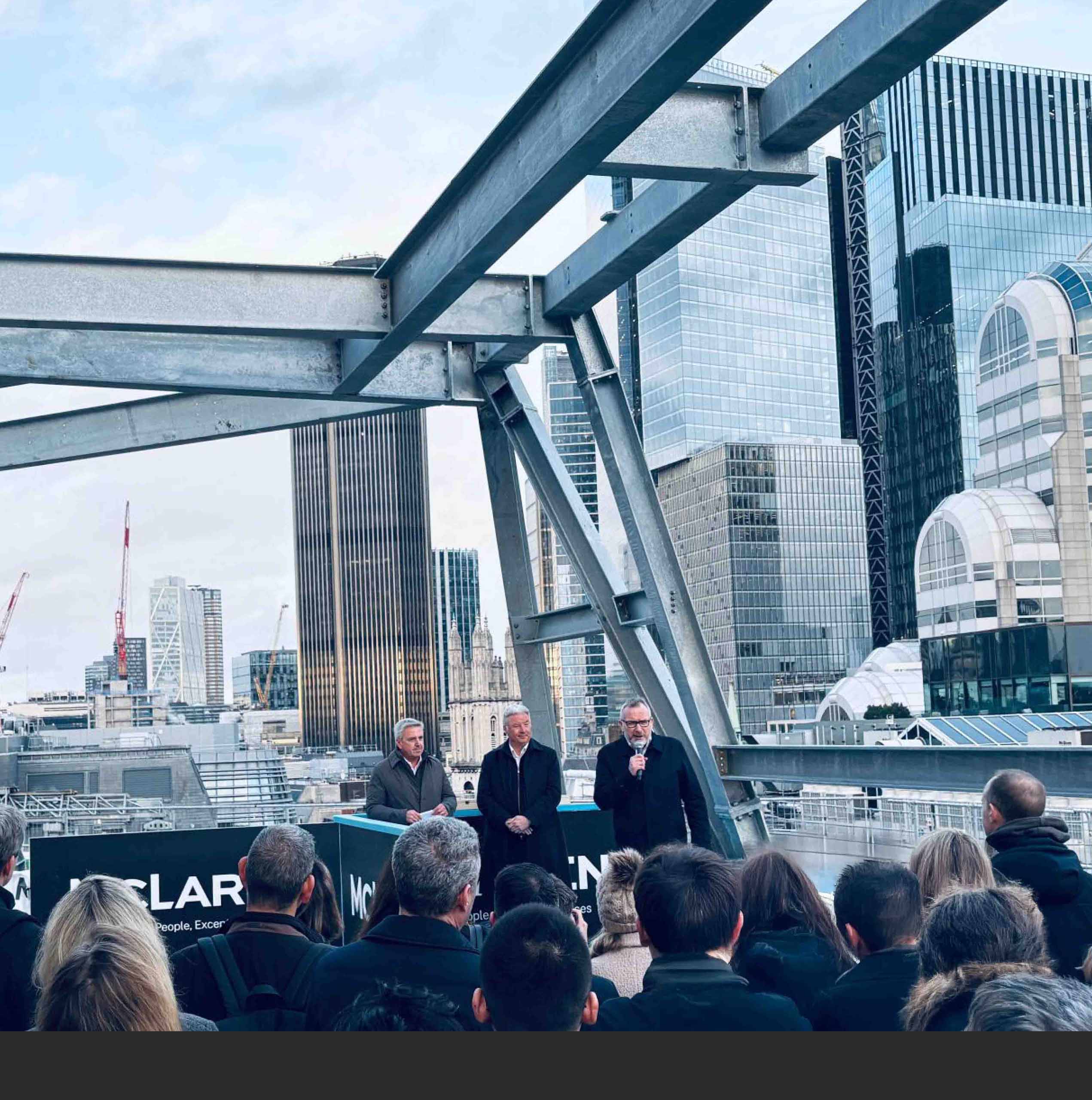 10 King William Street Topping Out Ceremony - Core Five